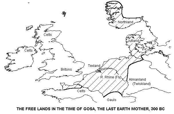 From Goddess to King, Plates en Maps - Earth-History.com